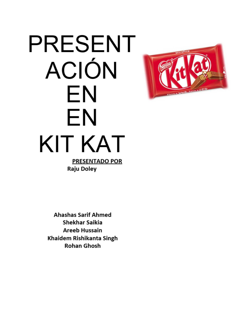 Estrategia de Marketing de Kit Kat | PDF | Marca