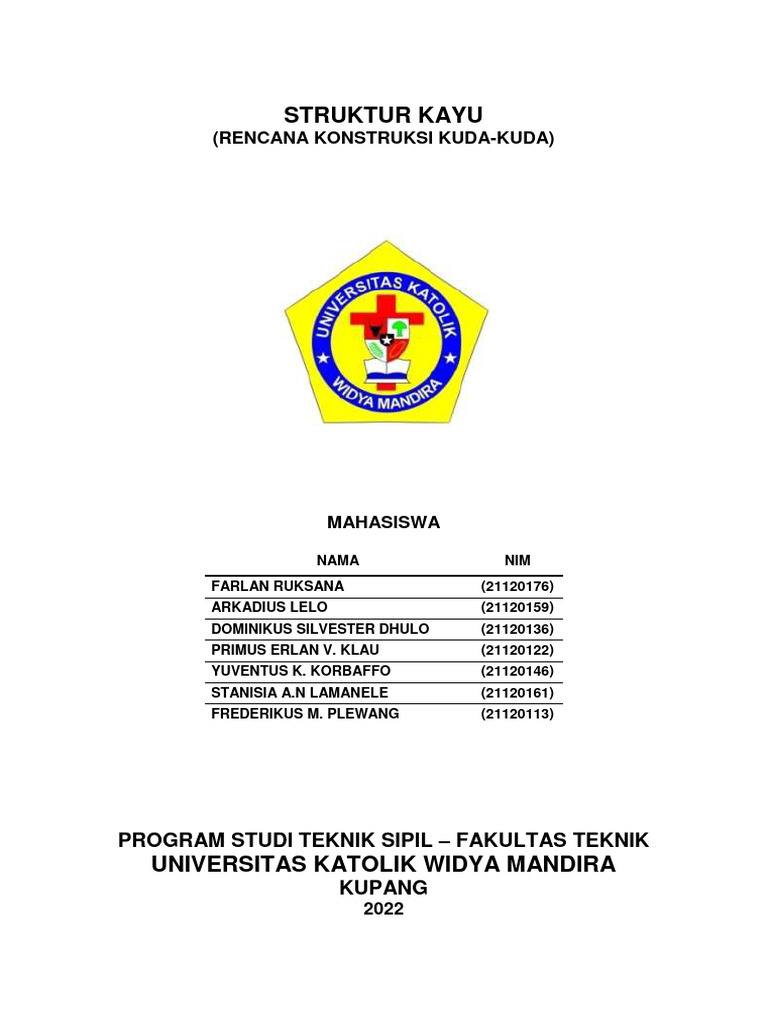 Tugas Besar - Struktur Kayu ACC 7 | PDF