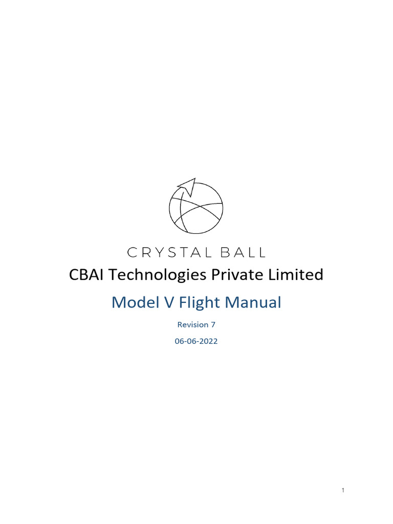 10.1 RPA Flight Manual | PDF | Aircraft | Unmanned Aerial Vehicle