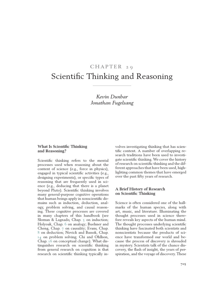 Cap. 29 The Cambridge Handbook of Thinking and Reasoning | PDF ... Cap. 29 The Cambridge Handbook of Thinking and Reasoning | PDF ...