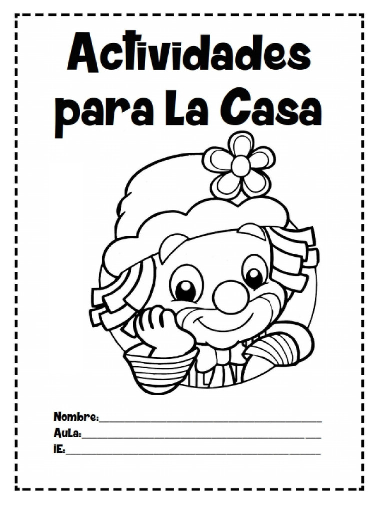 Cuaderno Actividades Para Inicial Por Mundo De Rukkia Pdf