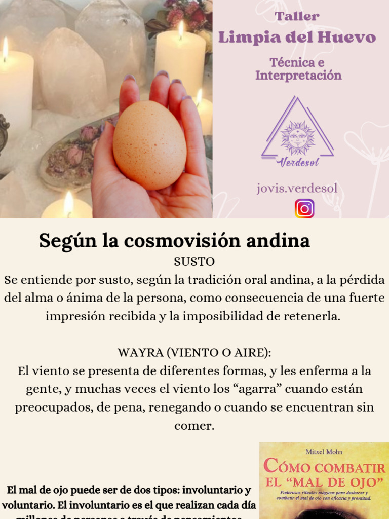 Limpia Del Huevo Técnica e Interpretación | PDF | Amor | America latina