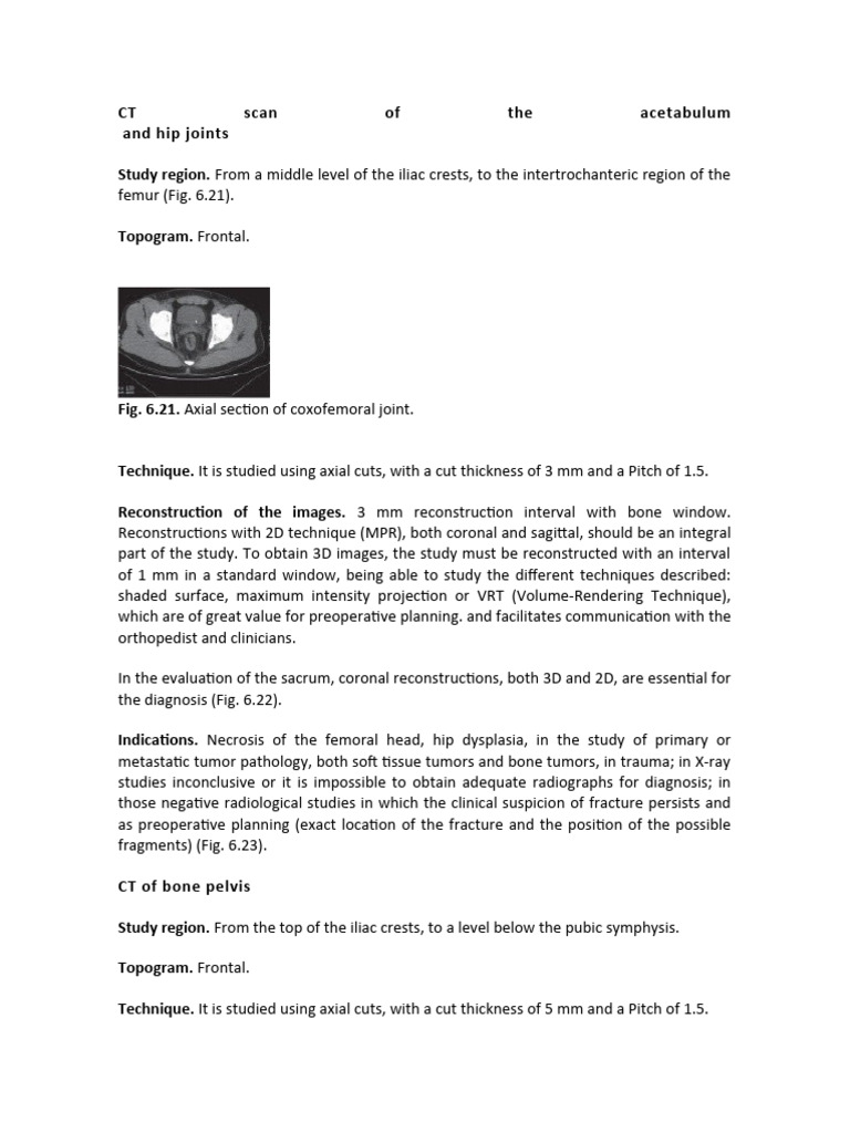 CT Scan of The Lower Limbs | PDF | Ct Scan | Radiology