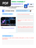 SESIÓN 1 - Conocemos Las Características de Los Seres Vivos y Su Composición - CYT - 1° | PDF ...