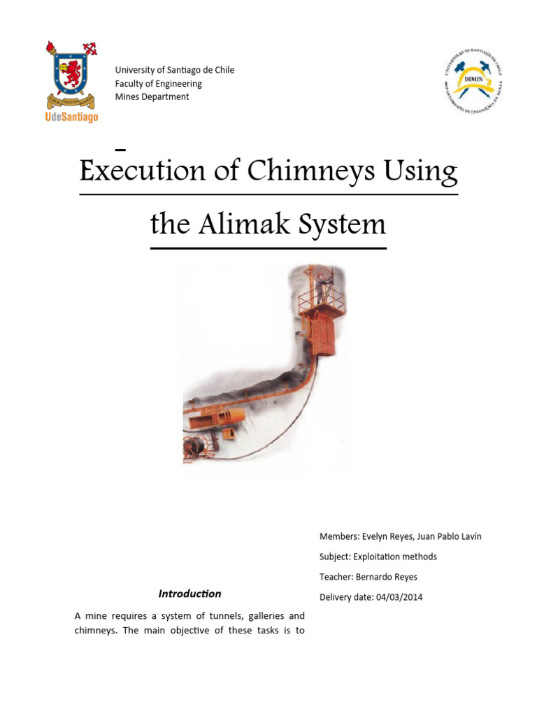 Alimak Method Description | PDF | Rail Transport | Mining