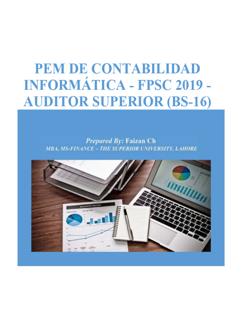 MCQ de Contabilidad Computarizada | PDF | Contabilidad | Planificación de recursos empresariales
