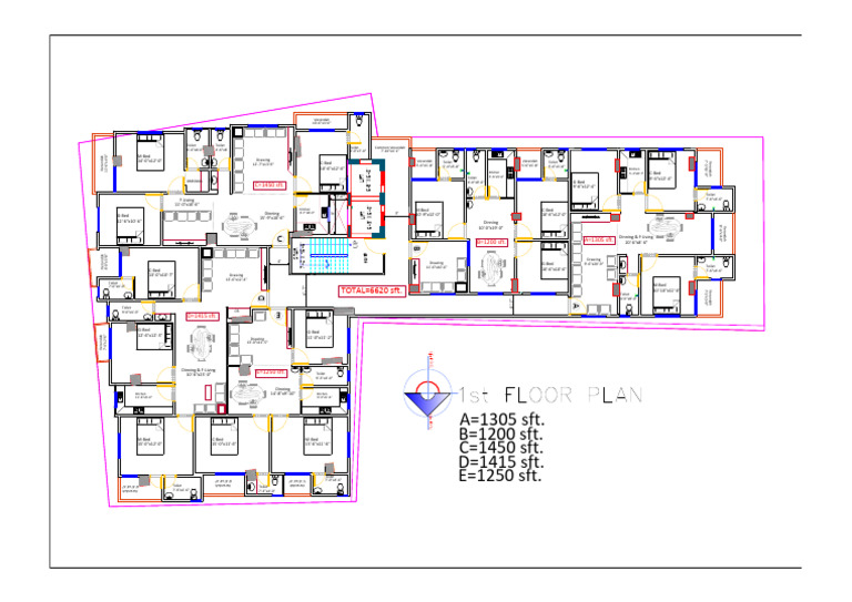 Revise Jannat Nibash Floor Plan2 | PDF
