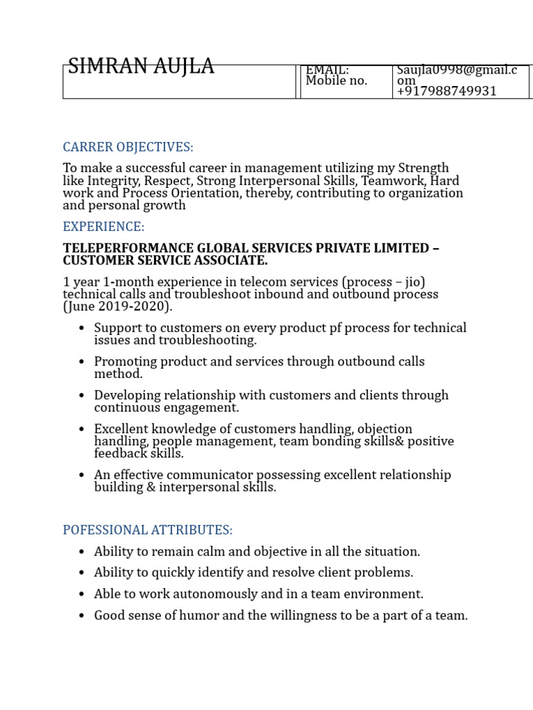 Simran (1 1) | PDF | Skill | Cognition