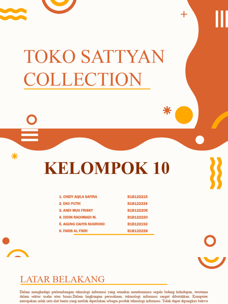 Sistem Informasi KLP 10 | PDF