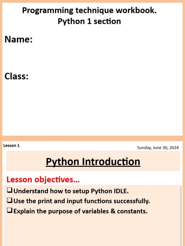 Programming Workbook FSH | PDF | Data Type | Arithmetic Programming Workbook FSH | PDF | Data Type | Arithmetic