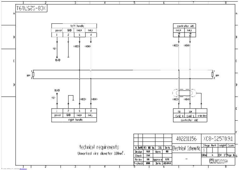 XC8-C2570 Diagrama Electrico | PDF