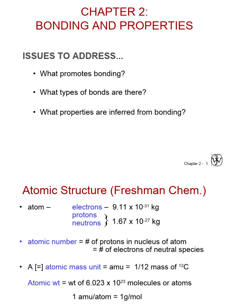 ch02 Rev | PDF | Chemical Bond | Electron Configuration