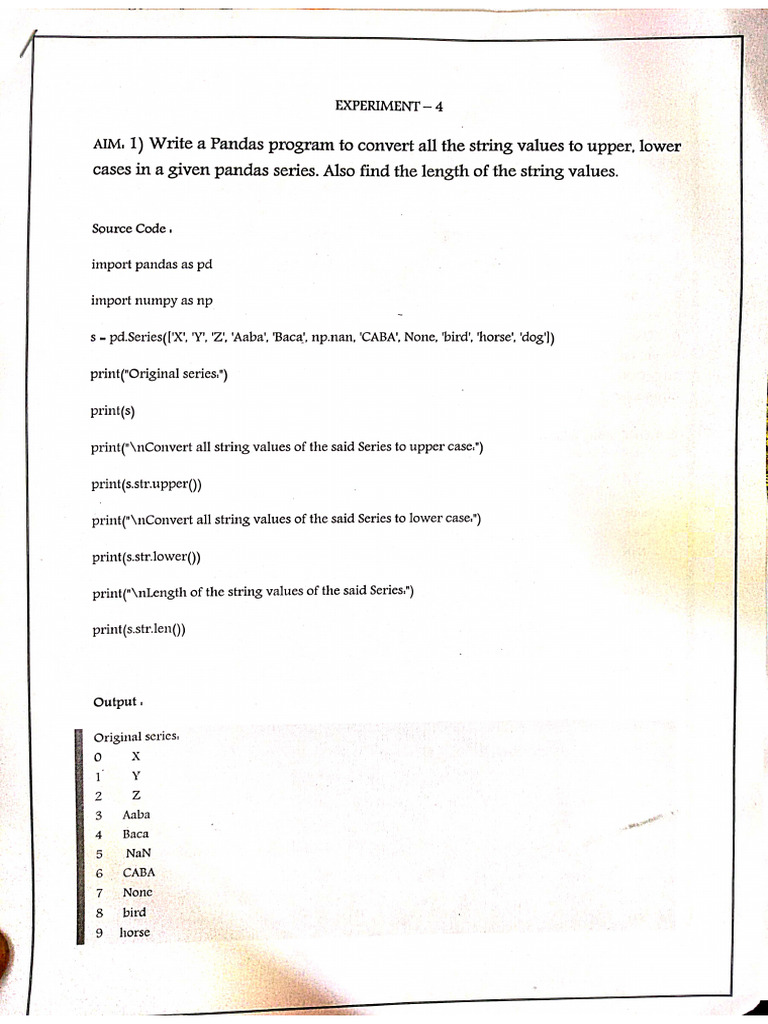 Skill Lab Exp 4-5-6 | PDF