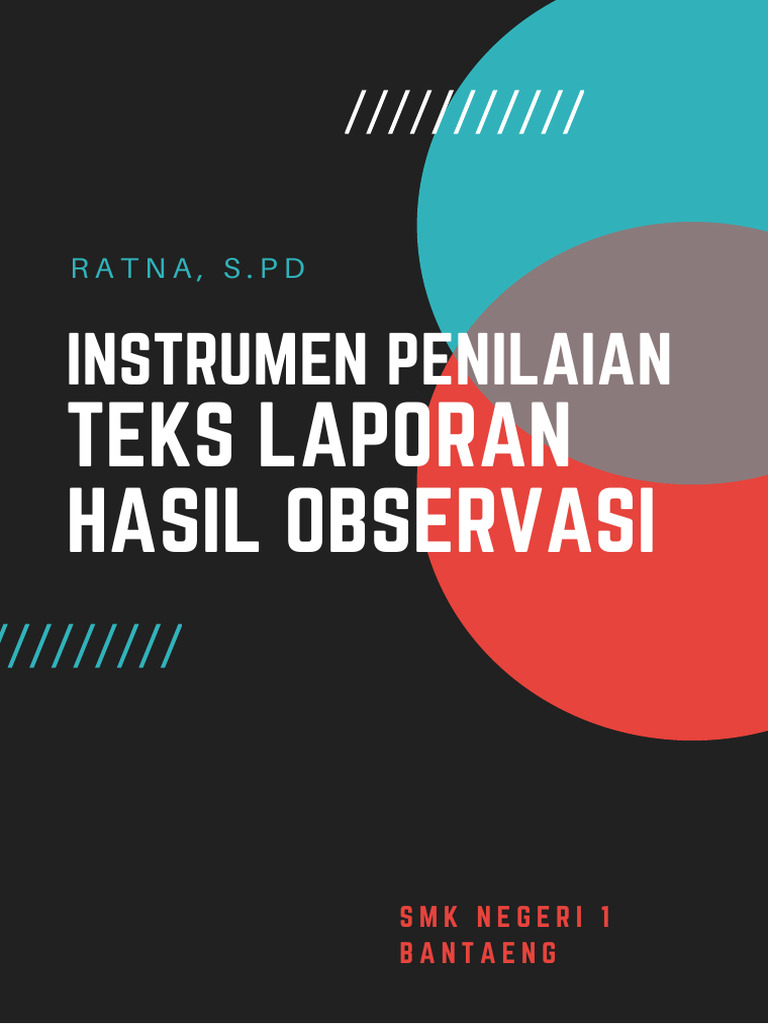 Instrumen Penilaian Set 1 Lho | PDF