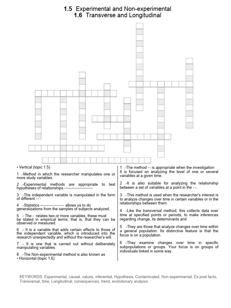Experimental vs Non-experimental Methods | PDF