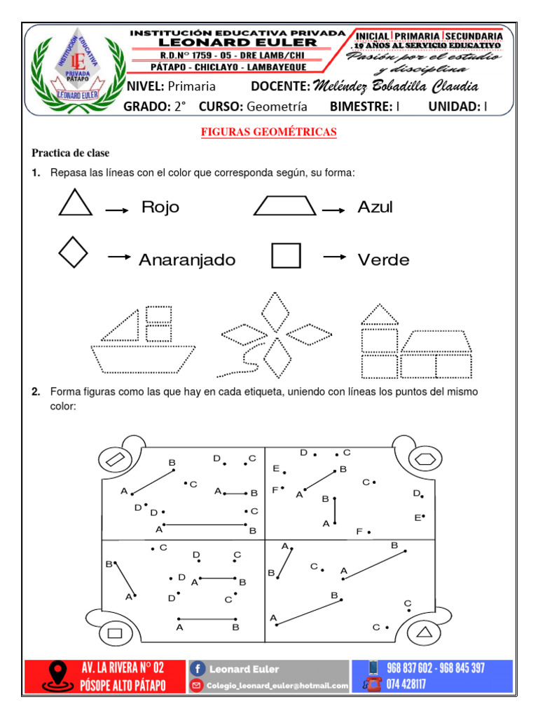Figuras Geométricas | PDF | Geometría del plano euclidiano | Geometría euclidiana
