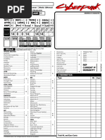 Cyberpunk 2020 - CP3002 Core Rulebook v2.01 (New Art) PDF | PDF