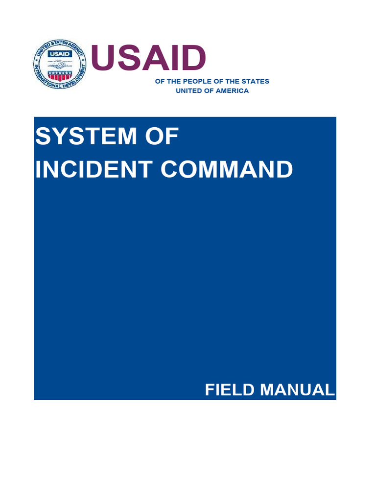 SCI Field Manual | PDF | Incident Command System | Risk