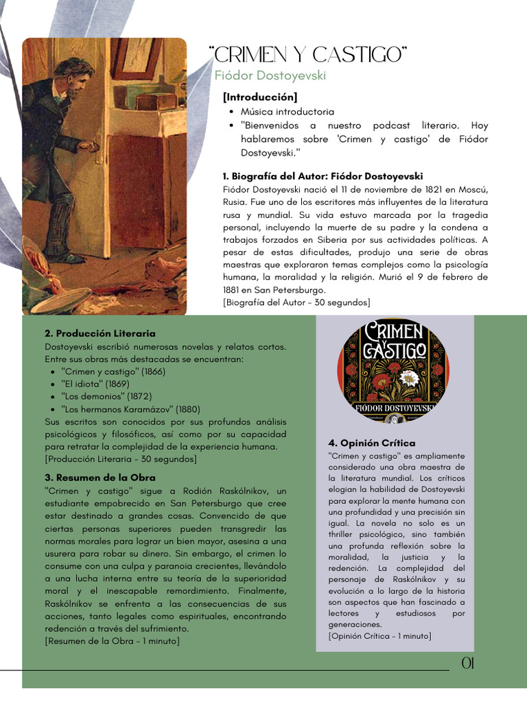 Crimen y Castigo | PDF | Crimen y castigo