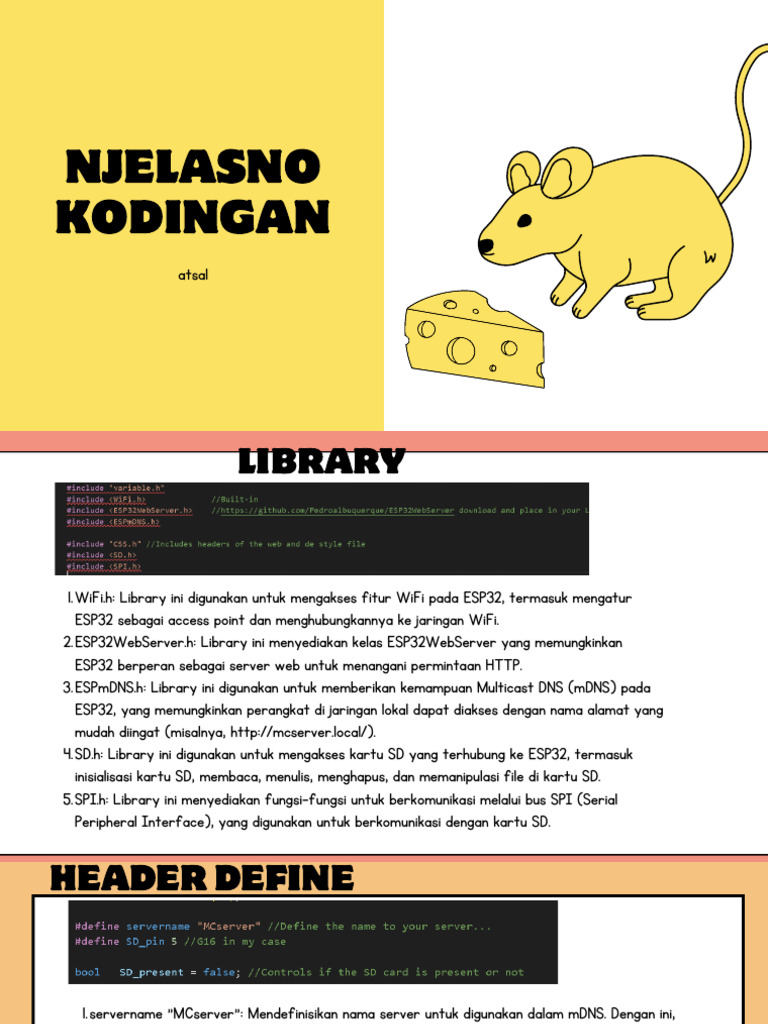 Njelasno Kodingan: Atsal | PDF