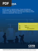 NF DTU 53.12 : Revêtements de sol souples | PDF | Technologie et ingénierie