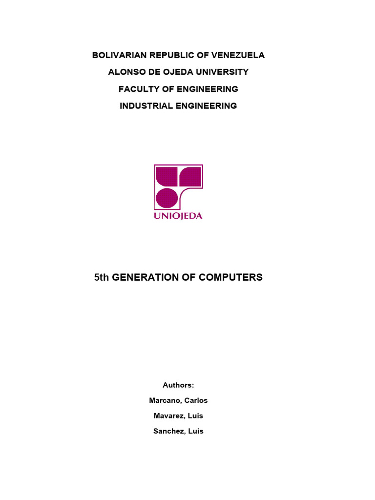 Fifth Generation Computing Insights | PDF | Artificial Intelligence ...