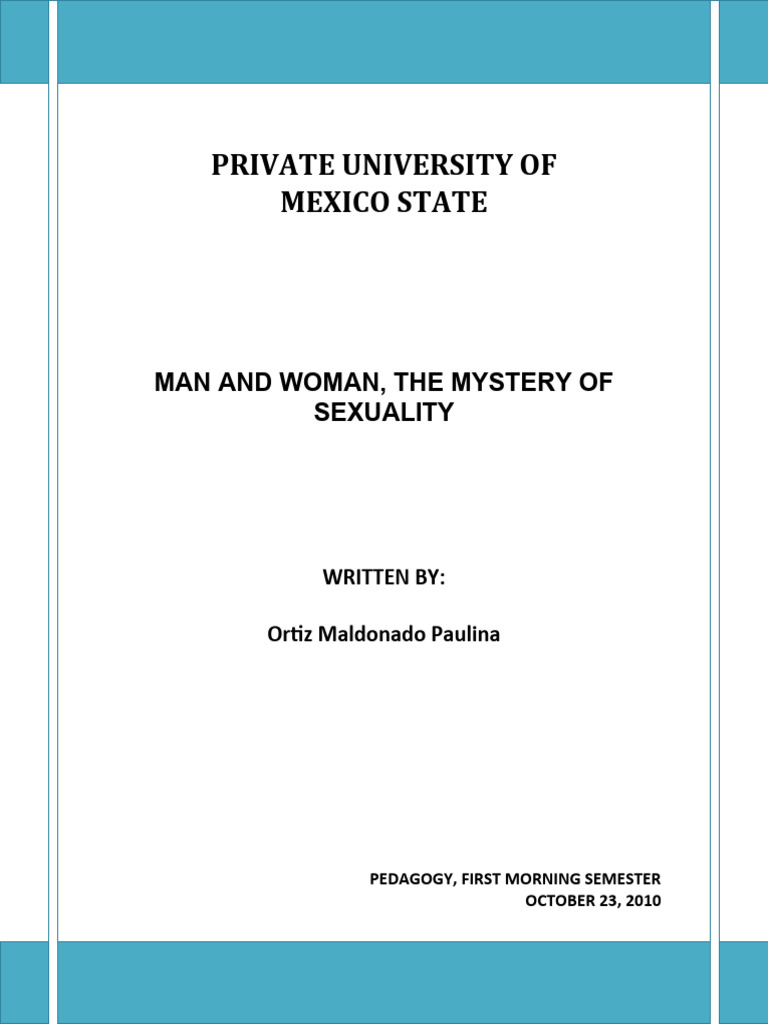 The Mystery of Sexuality | PDF | Human Sexuality | Love