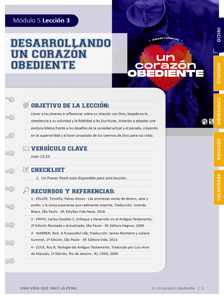 Corazón Obediente: Lecciones de Fe | PDF | Abrahán | Cristo (título)