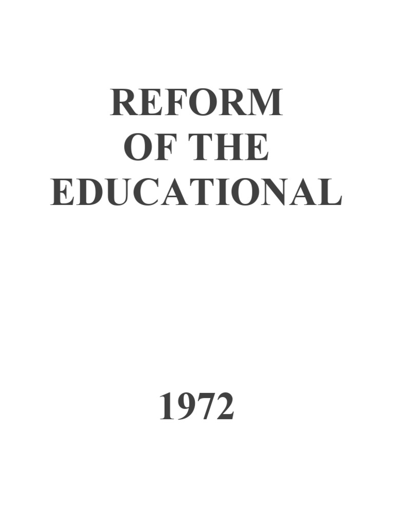 Eisenhower Education Reform
