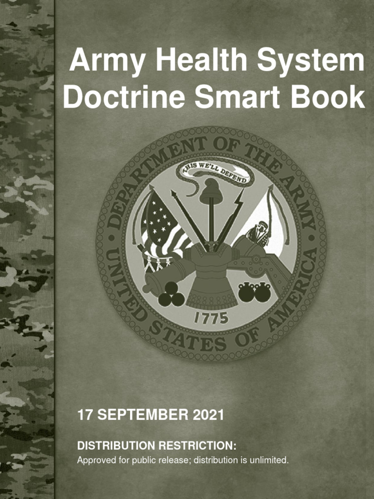 Army Health System Doctrine Smart Book 17 September 2021 | PDF | United ...