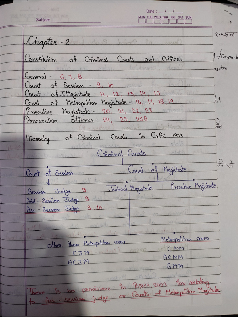 CRPC Class Notes Part 2 by Harsimran Singh | PDF