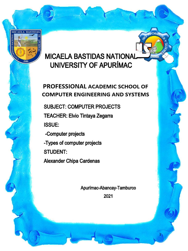 Overview of Computer Projects | PDF | Computer Program | Programming