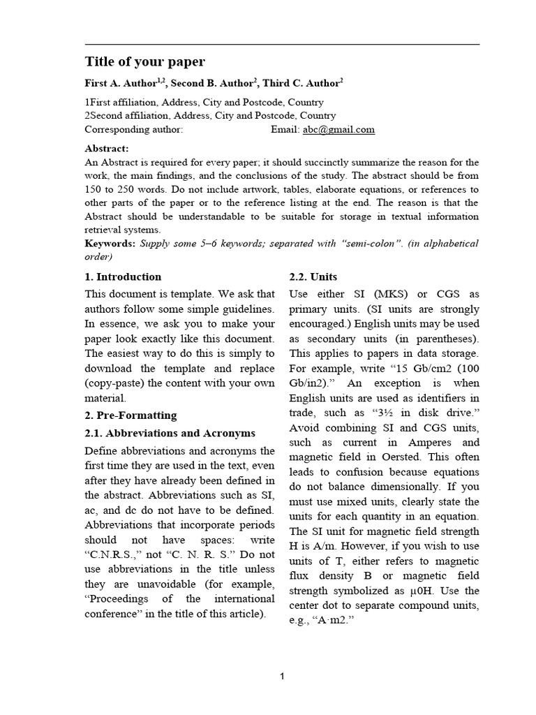 Article Template - ISC 2024 - Bình Duong University | PDF