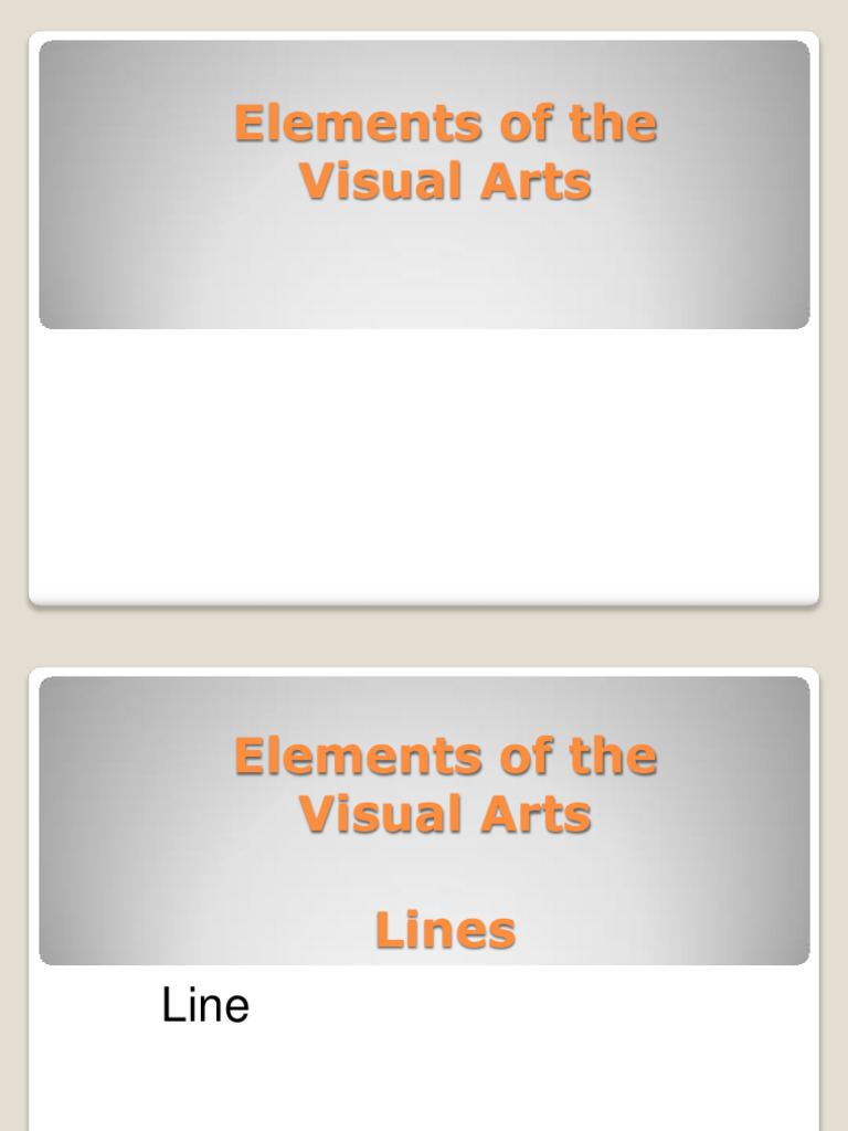 Art Appre - 2 Elements of Art | PDF | Color | Shape