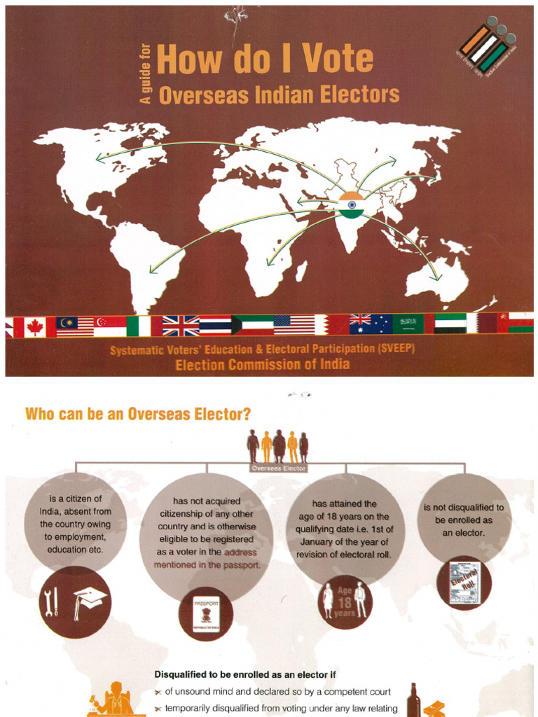 A Guide For Overseas Elector How Do I Vote | PDF