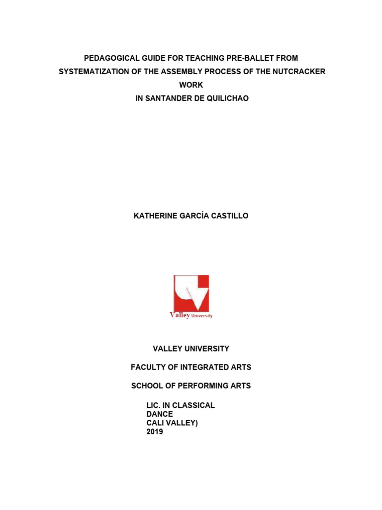 Ballet Guide | PDF | The Nutcracker | Ballet