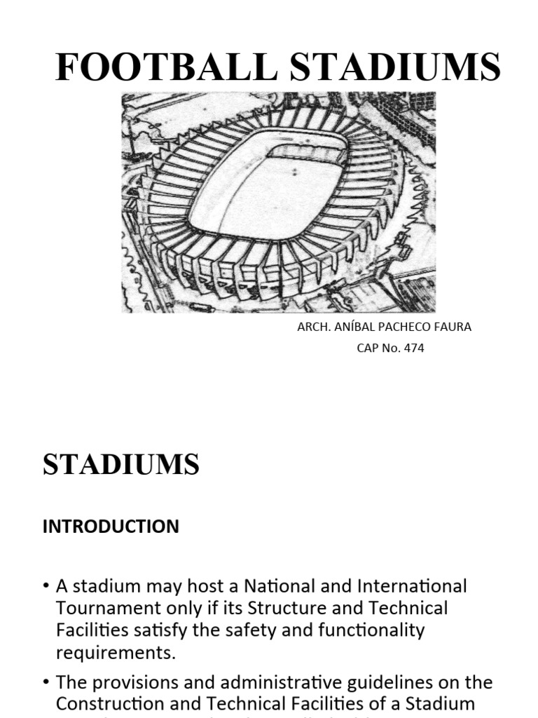 Soccer Stadium Design | Download Free PDF | Stadium | Wheelchair