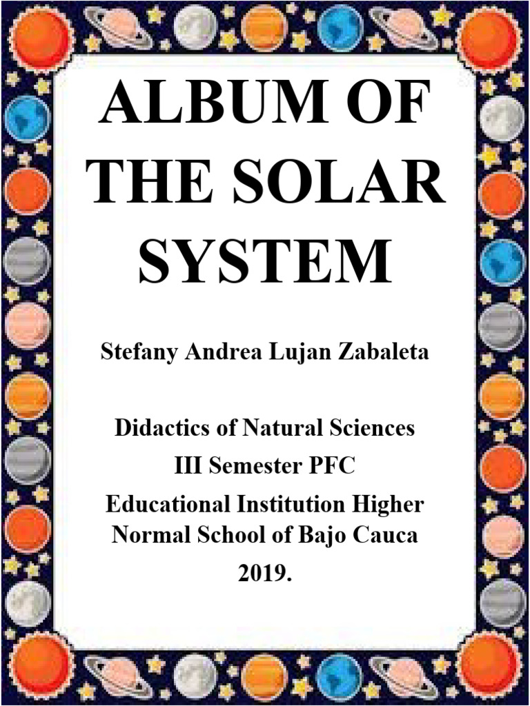 Solar System Album | PDF | Planets | Solar System