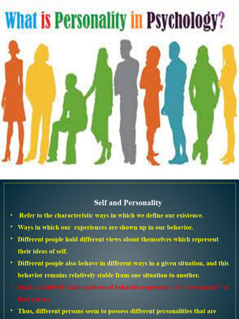 Understanding Self and Personality Dynamics | PDF | Id | Unconscious Mind