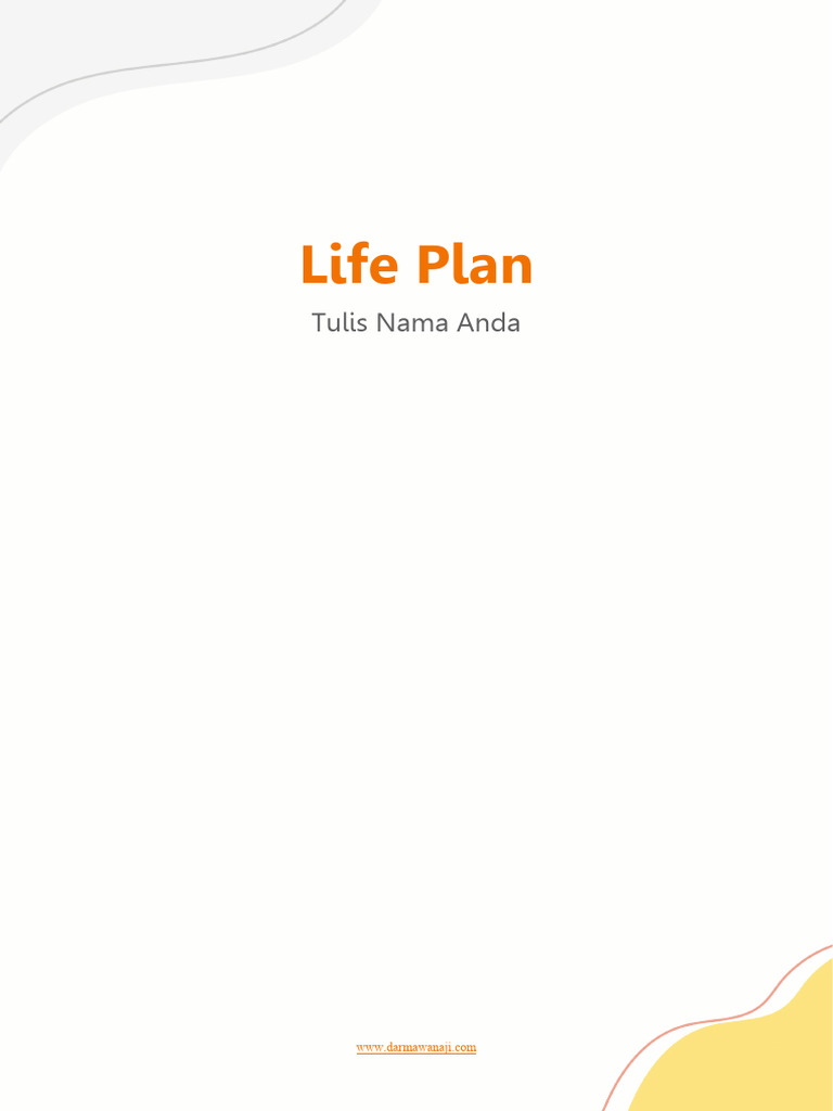 Template Life Plan | PDF