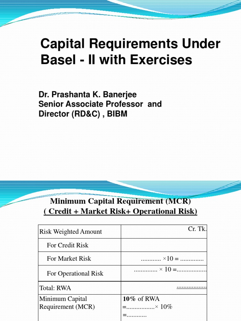 Basel II Capital Requirements Guide | PDF