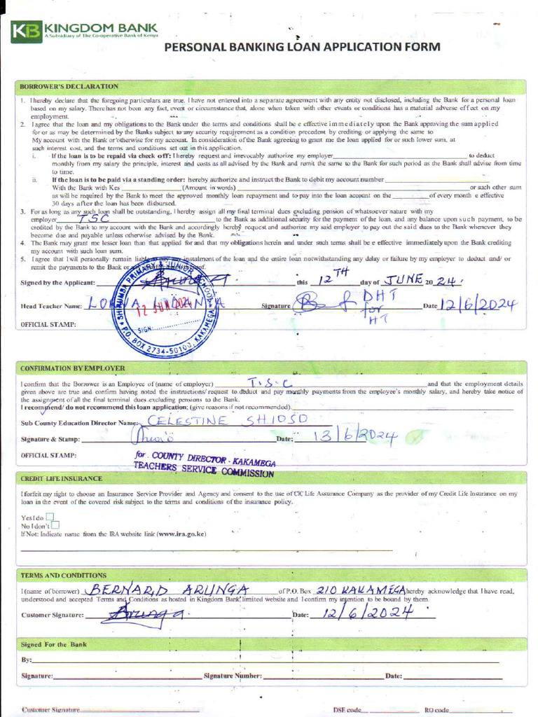 Personal Banking Loan | PDF