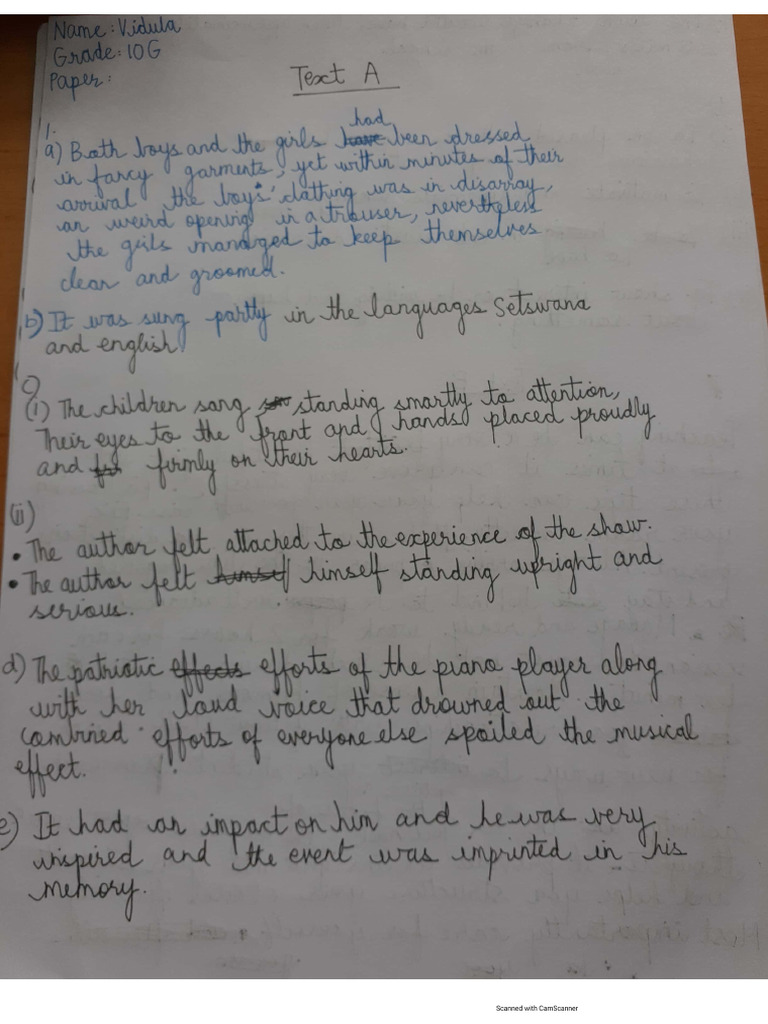 Answer For Paper 2 | PDF