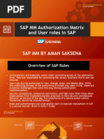 SAP Role Creation and Authorization Guide | PDF | Data Management ...