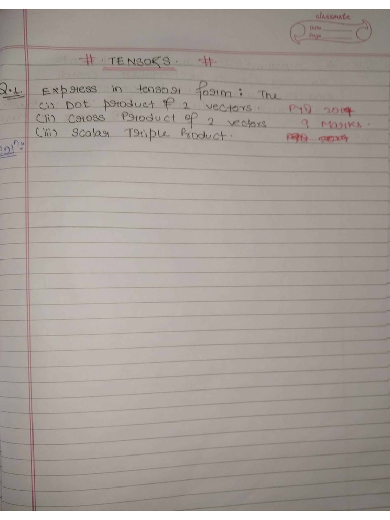 SECTION-B (AMP PYQs) | PDF