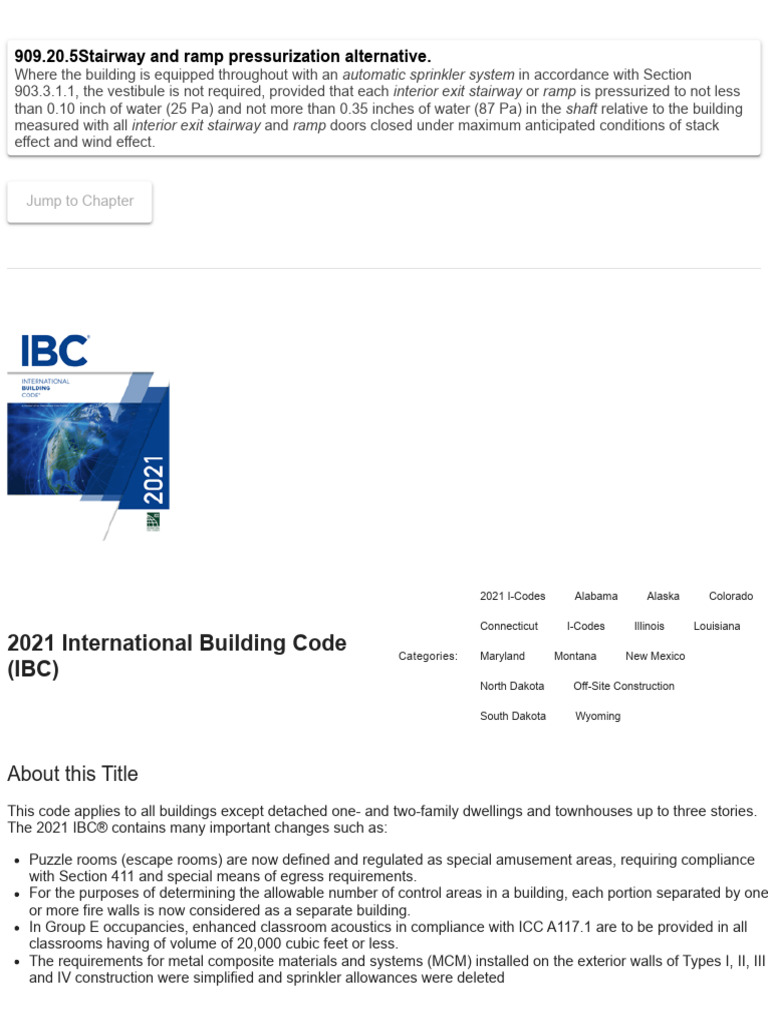 2021 International Building Code (IBC) - CHAPTER 9 FIRE PROTECTION AND ...