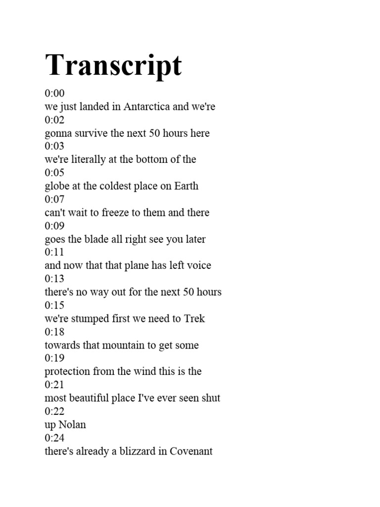 MR Beast Script | PDF