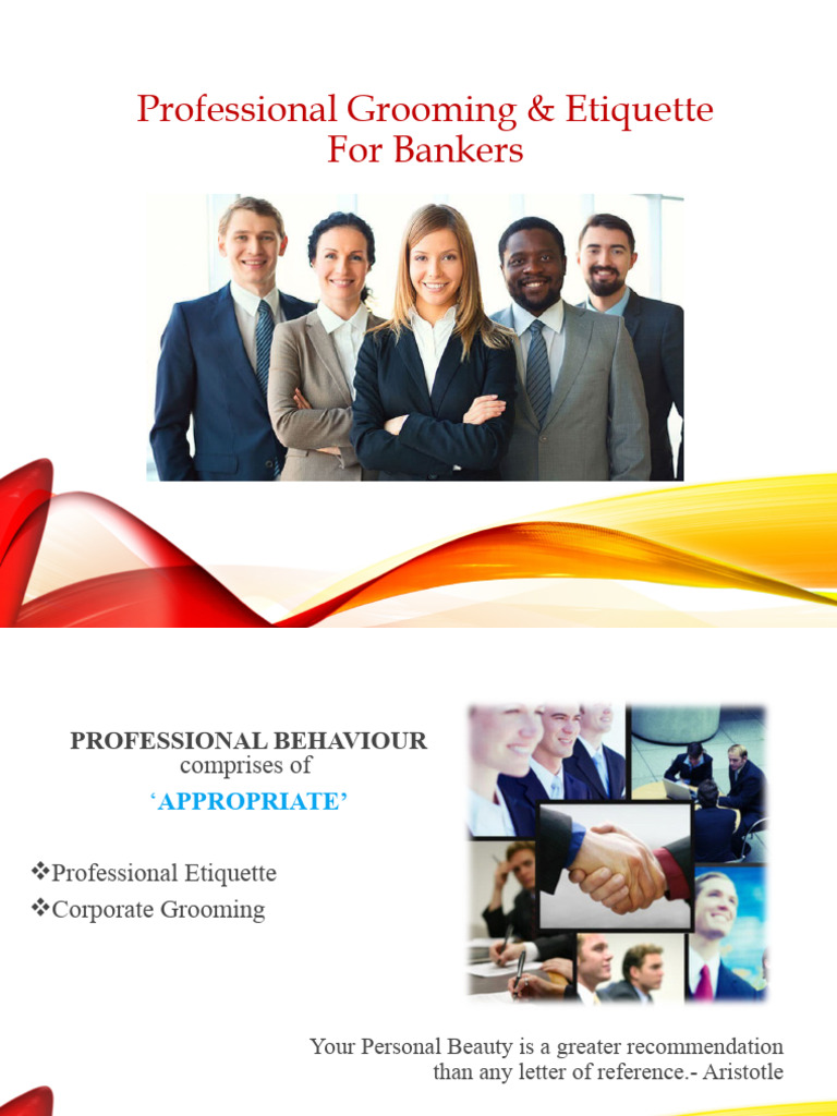 Grooming Etiquette | PDF | Etiquette | Brand