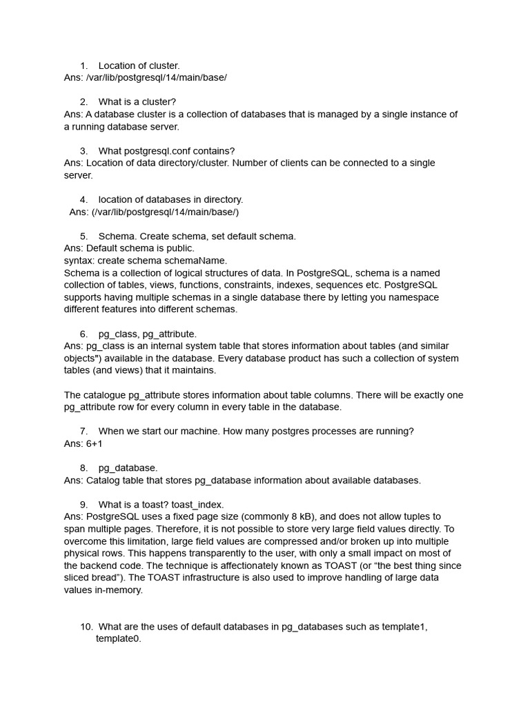 ADC Theory | PDF | Postgre Sql | Database Index