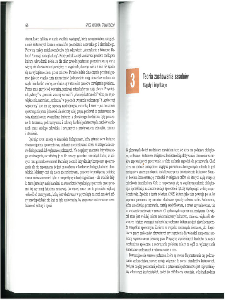 STRES, KULTURA I SPOŁECZNOŚĆ. PSYCHOLOGIA I FILOZOFIA STRESU S.E ...